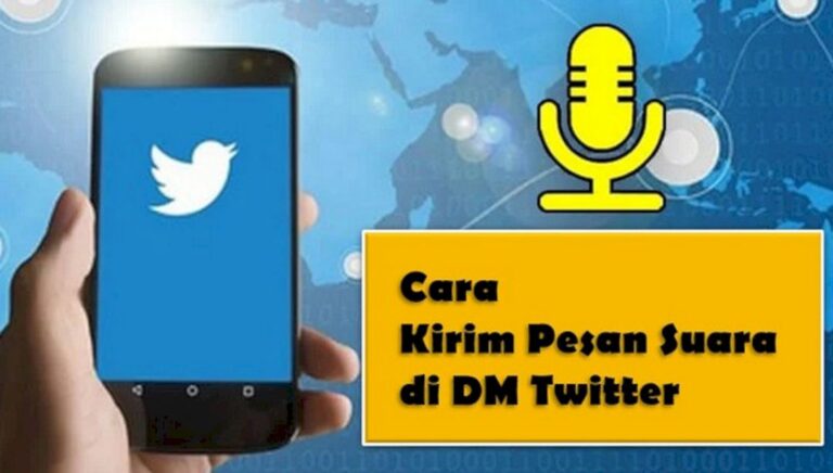 Cara Mudah Mengirim Pesan Suara Melalui Direct Message (DM) di Twitter ...